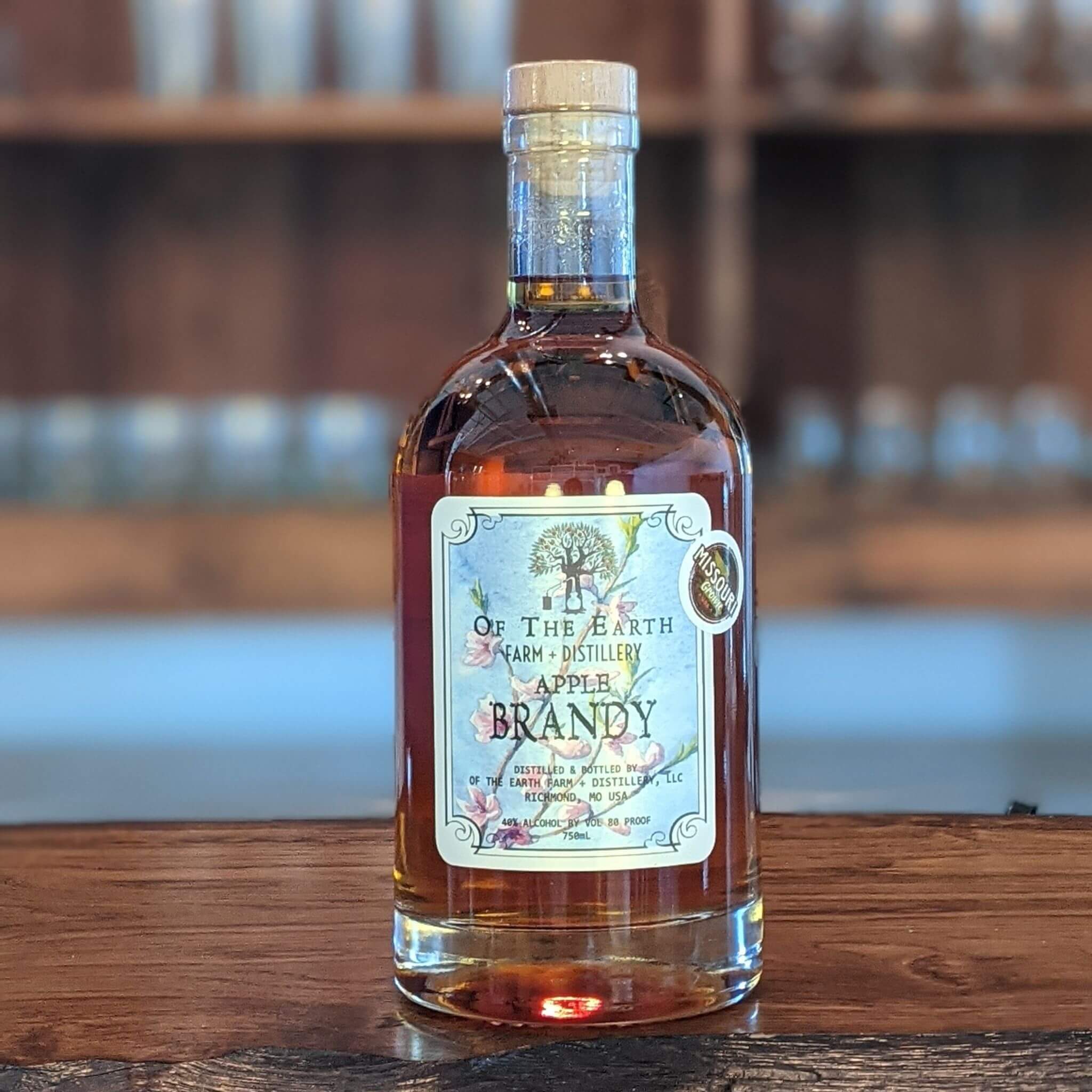 Apple Brandy-375 – Of The Earth Farm Distillery